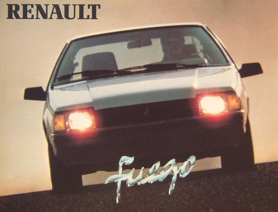 Catalogues Renault Fuego - autoencyclopedie.com | Histoire de l'automobile