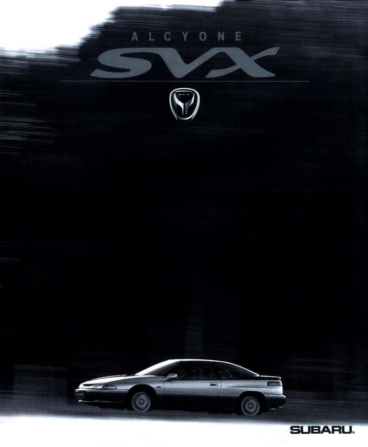 Catalogues Subaru Alcyone SVX - autoencyclopedie.com | Histoire de l ...
